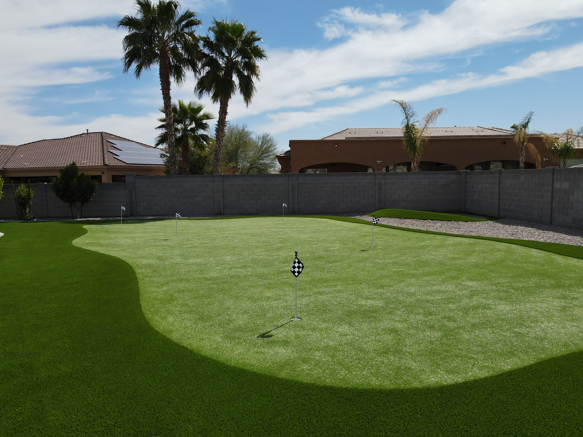 East Valley Turf Putting Green Installation | Alpine Turf | East Valley ...